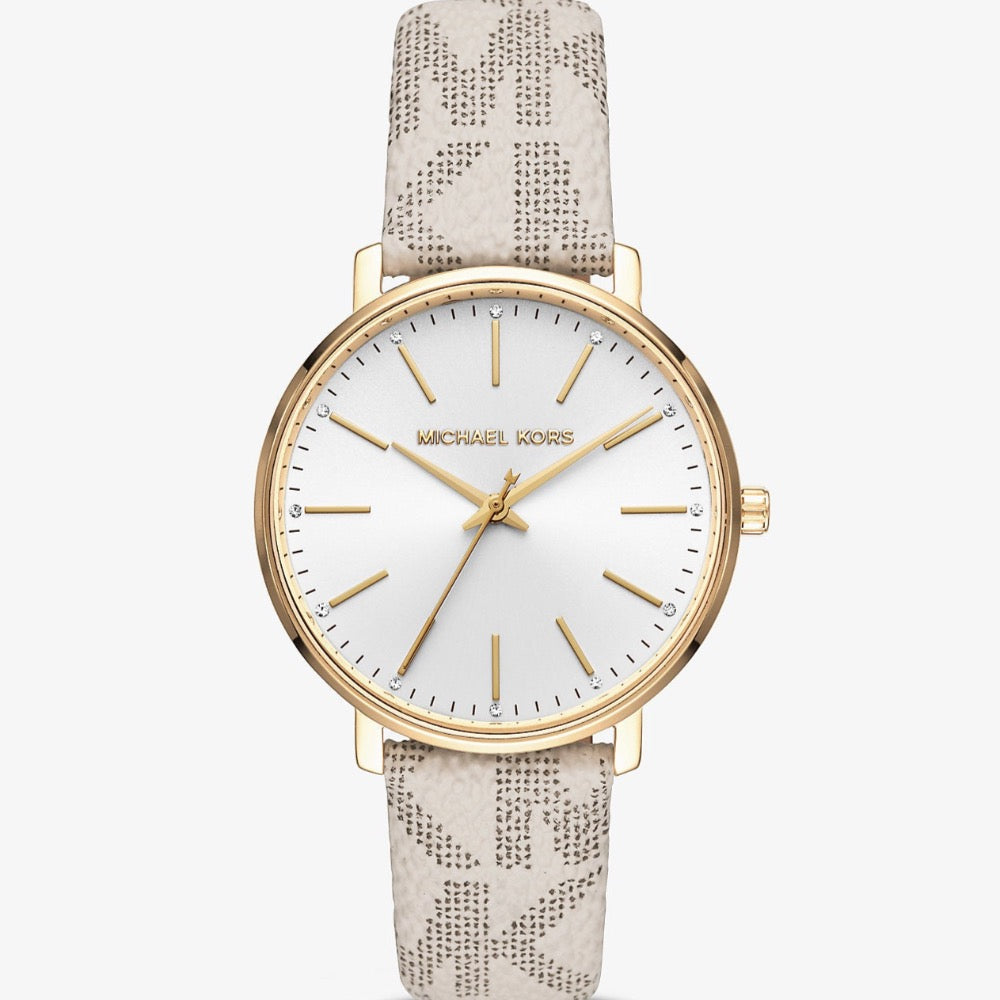 Michael Kors - Pyper Logo And Gold-Tone Watch – 5th Avenue Fashion